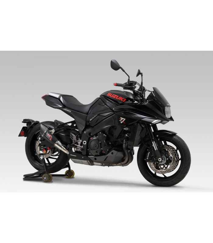 YOSHIMURA JP YOSHIMURA R-11 Metal Magic Muffler/Carbon End Cap Suzu...